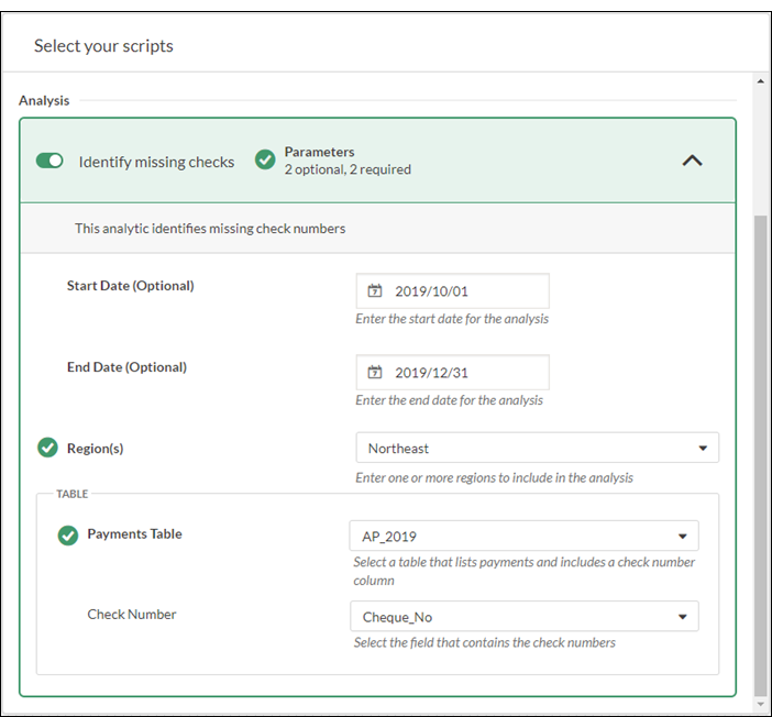 Working with analytic headers