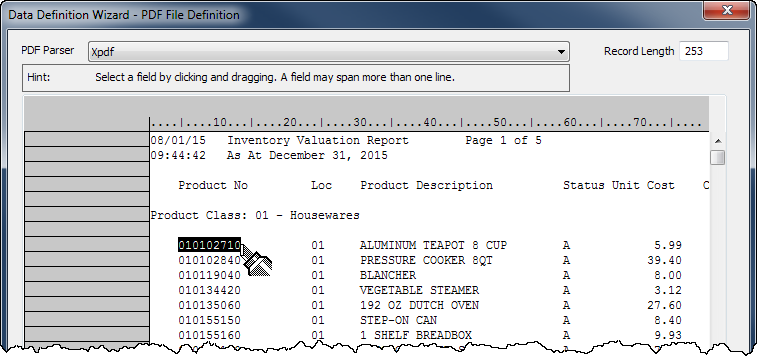 Quick Start: How to define a print image or PDF file