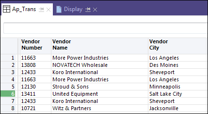 Using a function to group records by month