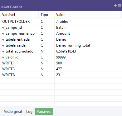 Trabalhando com variáveis no ACLScript