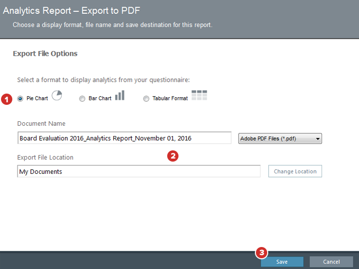 Excel- en PDF-rapporten genereren
